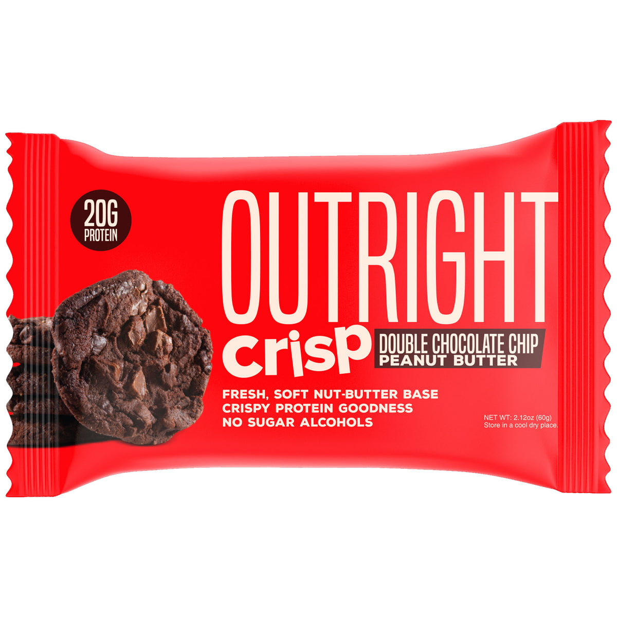Outright Crisp Bar (High Protein) - 20g Protein Healthy Snack ...