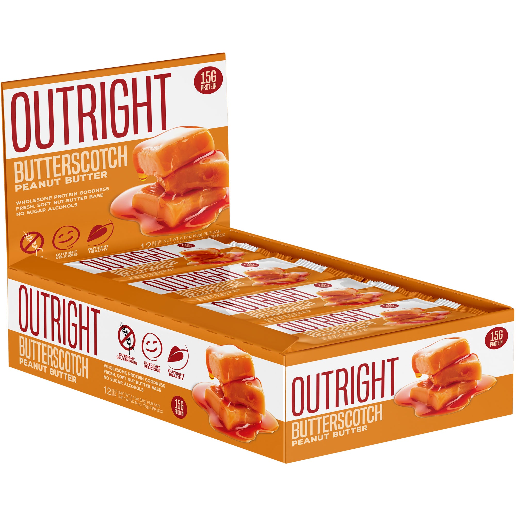 Peanut Butter Bar - The Most Delicious Protein Snack Ever – Outright Foods