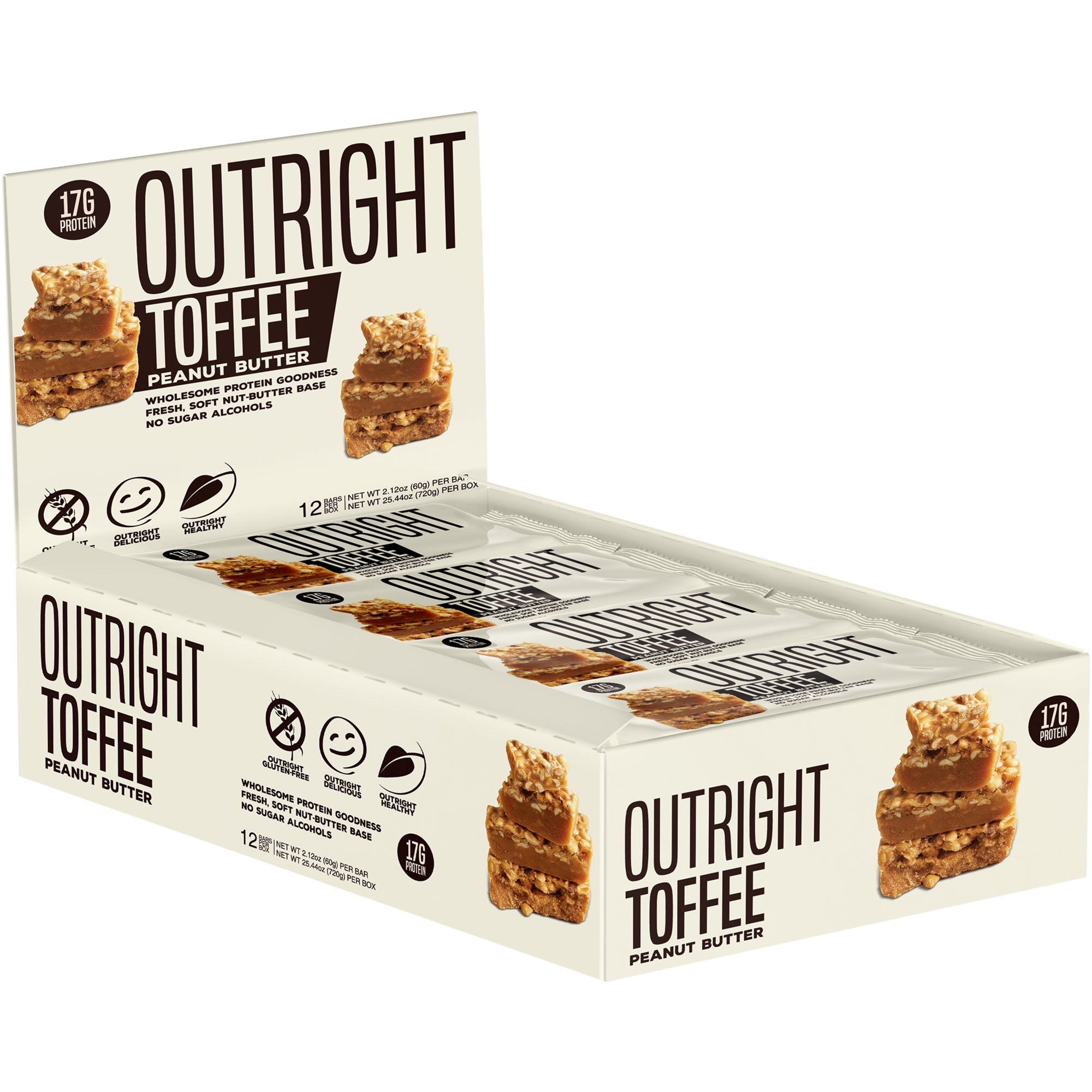 Peanut Butter Bar - The Most Delicious Protein Snack Ever – Outright Foods