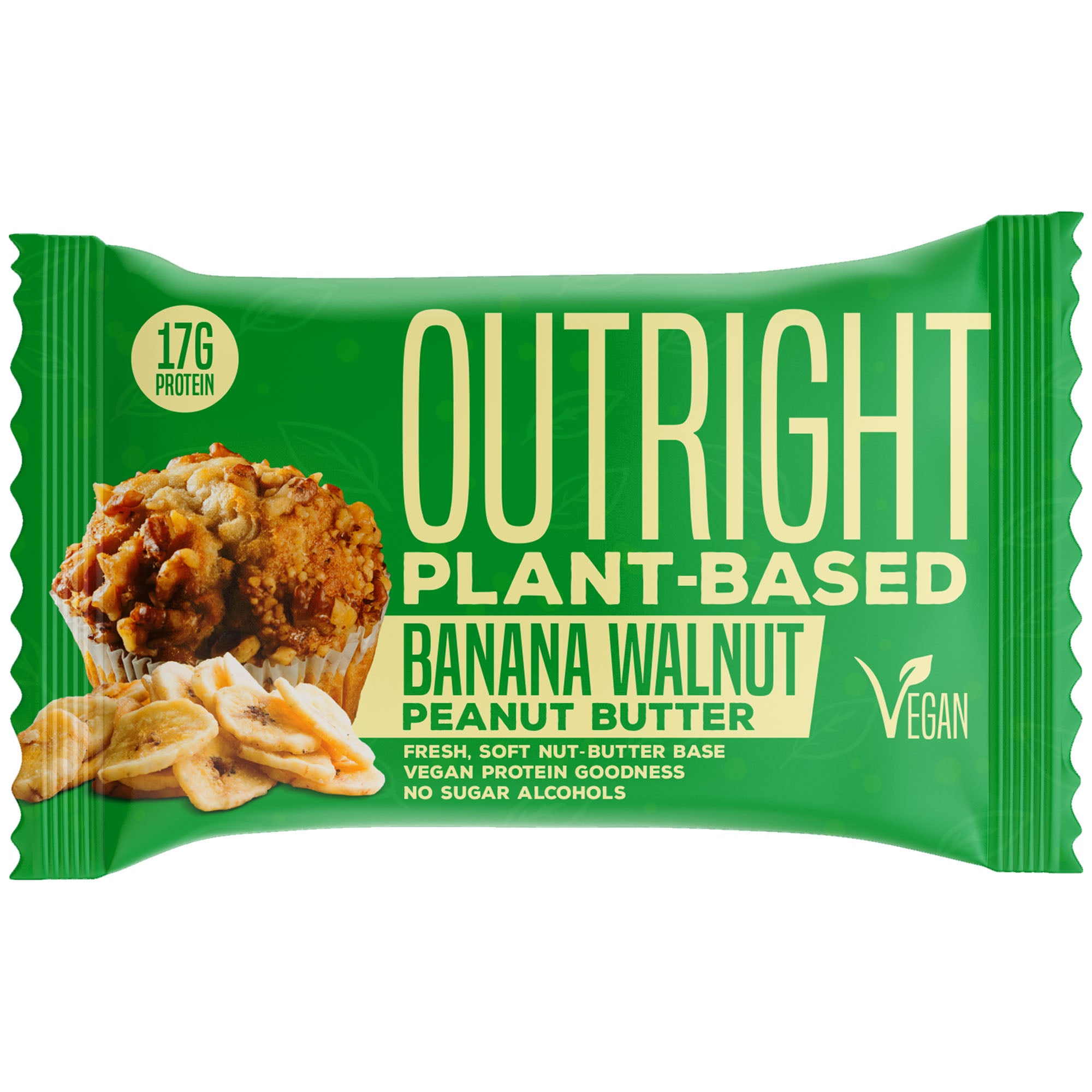 Outright Plant Based Vegan Bar - Peanut Butter Protein Bar – Outright Foods